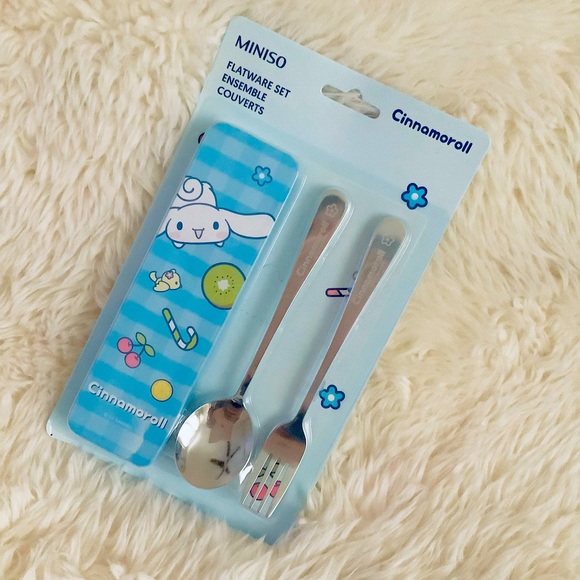 Sanrio | Dining | Sanrio Cinnamoroll Interesting Adventure Flatware Set ...